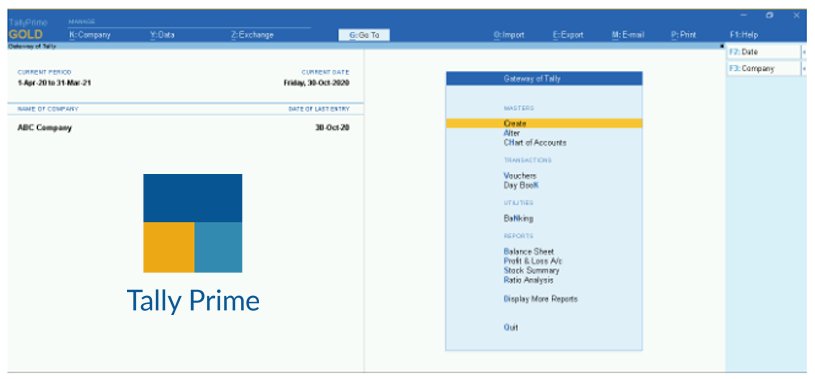 Tally Prime A Complete Business Management Software